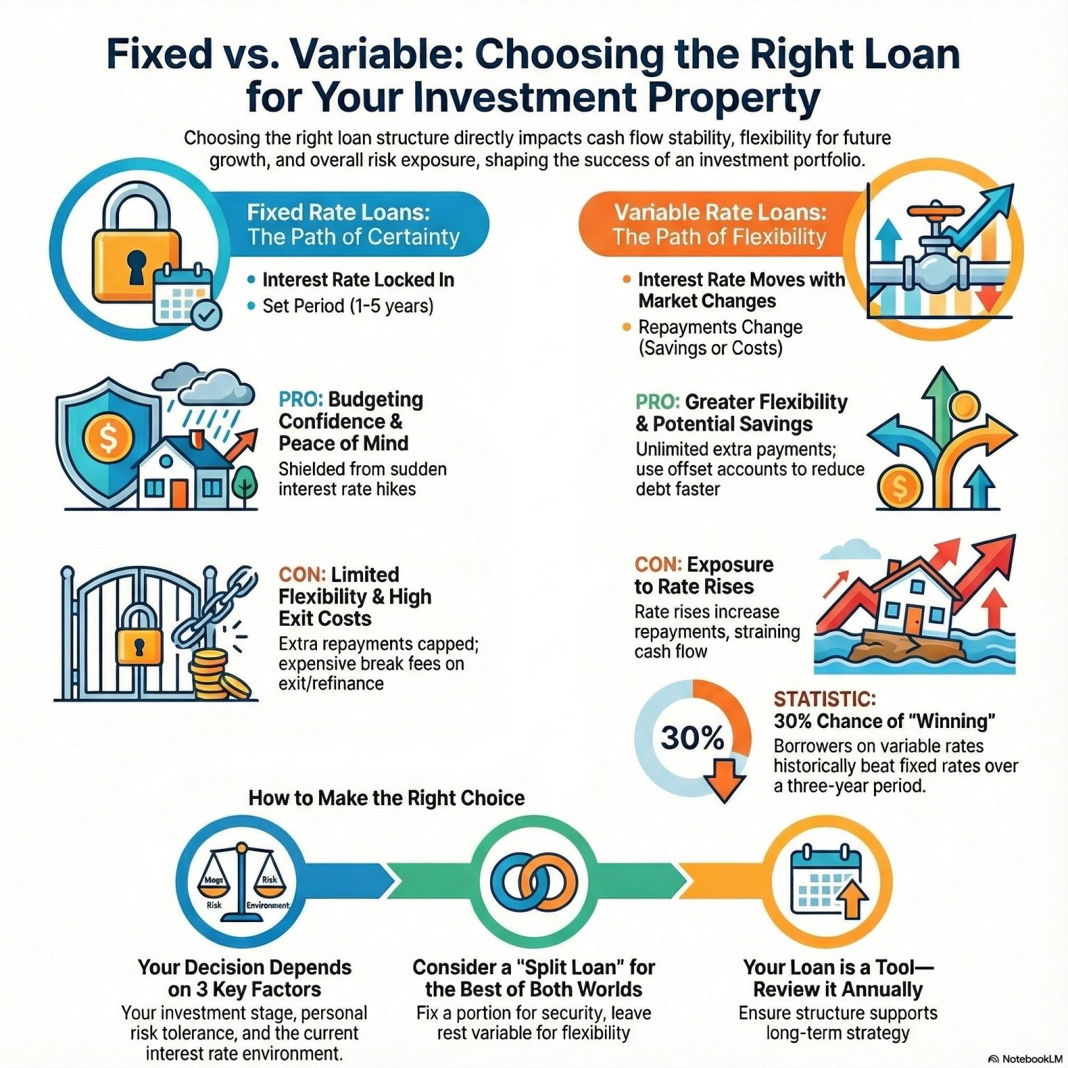 Fixed vs Variable Rates for Investment Properties: Which Works Best?